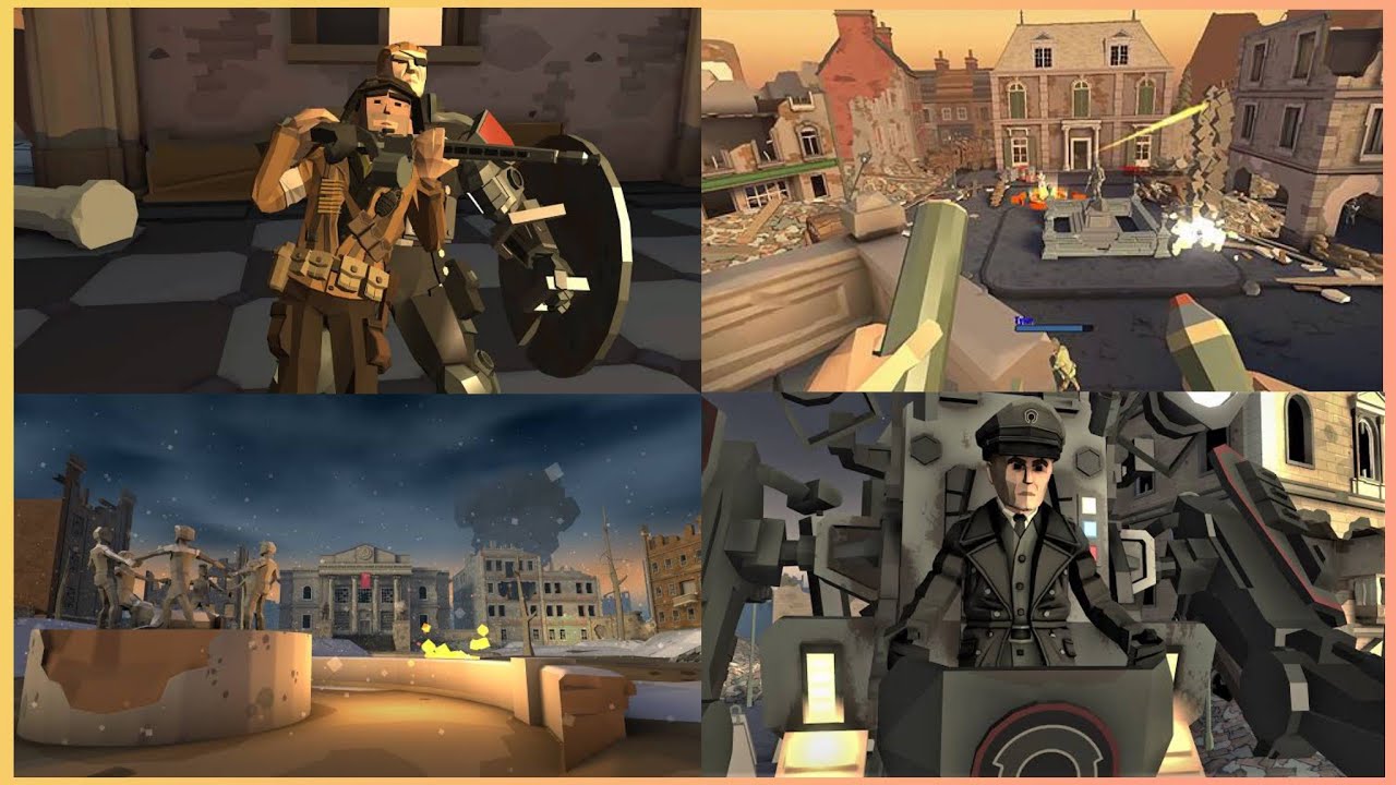 world war polygon WW2 shooter chapter 1 part 1-26 gameplay - YouTube