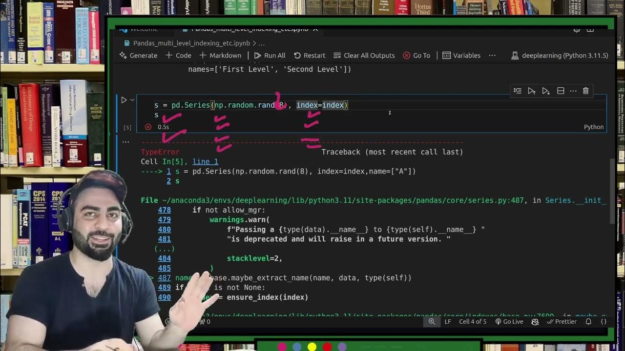 Pandas Part III | Multilevel Indexing | Hierarchical Indexing | Machine Learning | Deep Learning ...