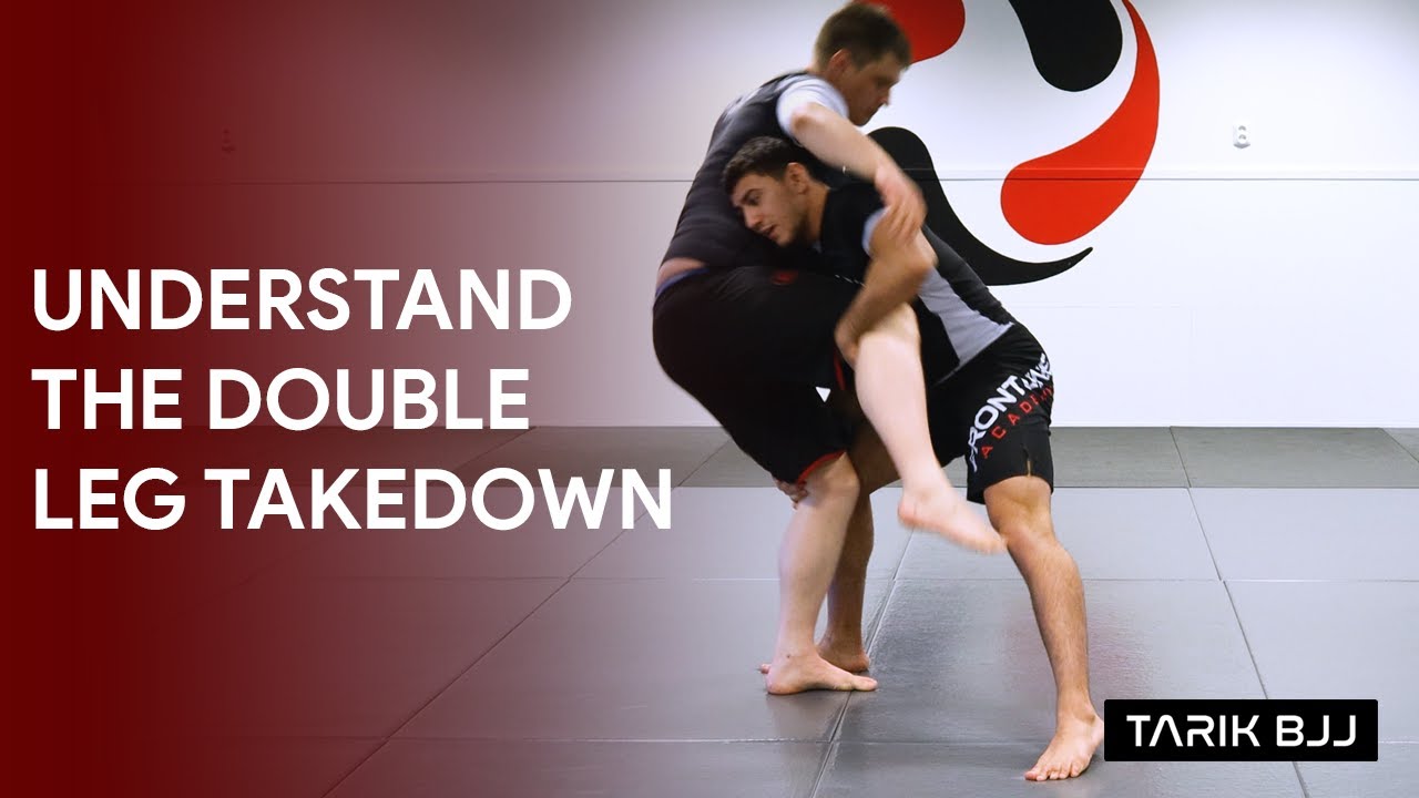 Double Leg Takedown from Back Clinch - YouTube