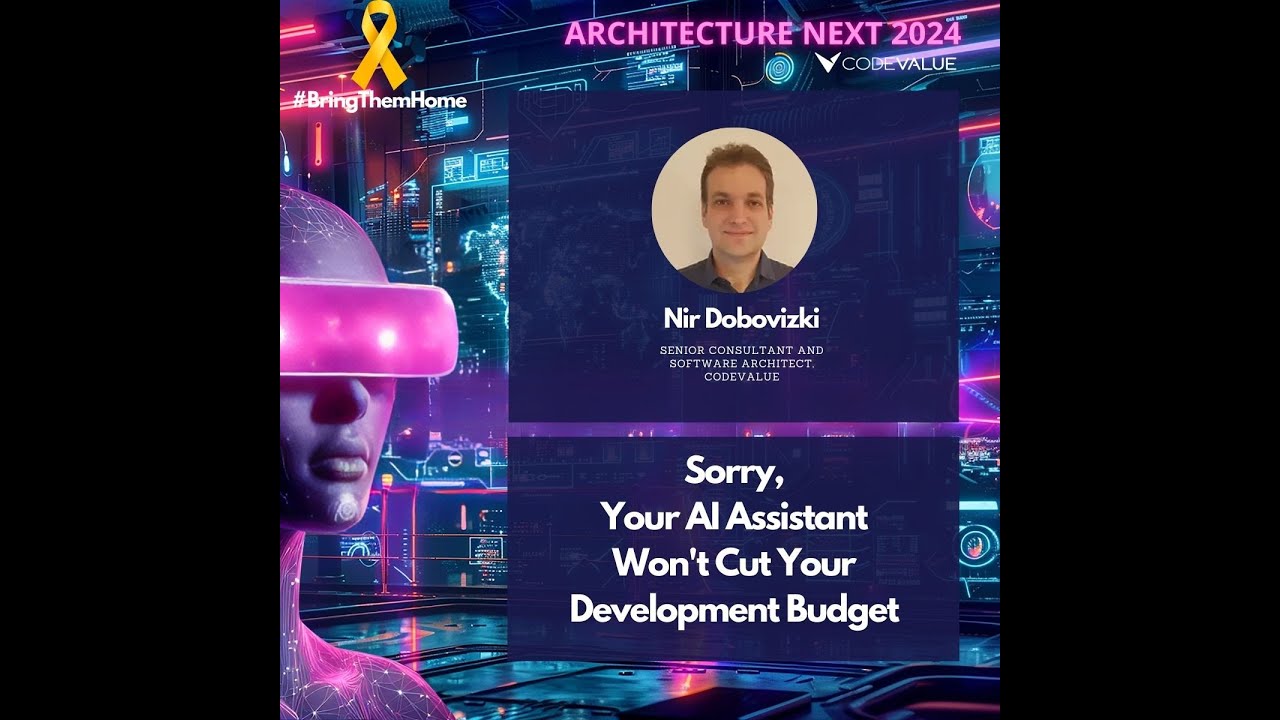 NIR DOBOVIZKY - Sorry, Your AI Assistant Won't Cut Your Development ...