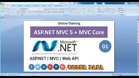 ASP.NET MVC 5 + MVC Core - YouTube