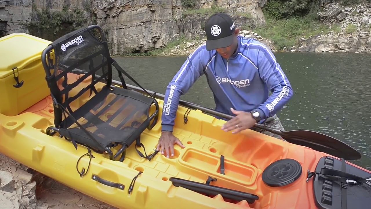 Caiaque Samurai Fishing Brudden Náutica - YouTube