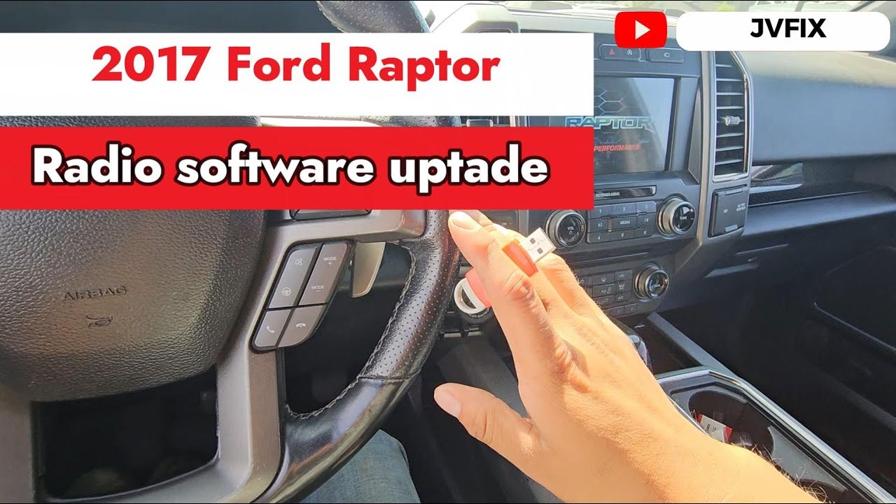 How to update Radio on 2017 Ford Raptor, F150 using an USB drive, Radio ...