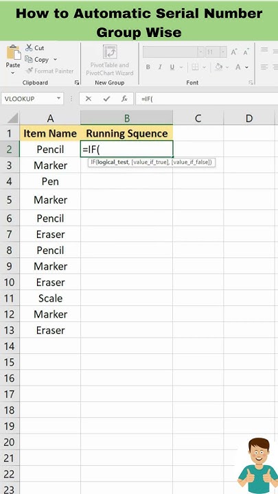 Group wise serial number in excel formula || #excelformula #excelworld #exceltips #exceltricks ...