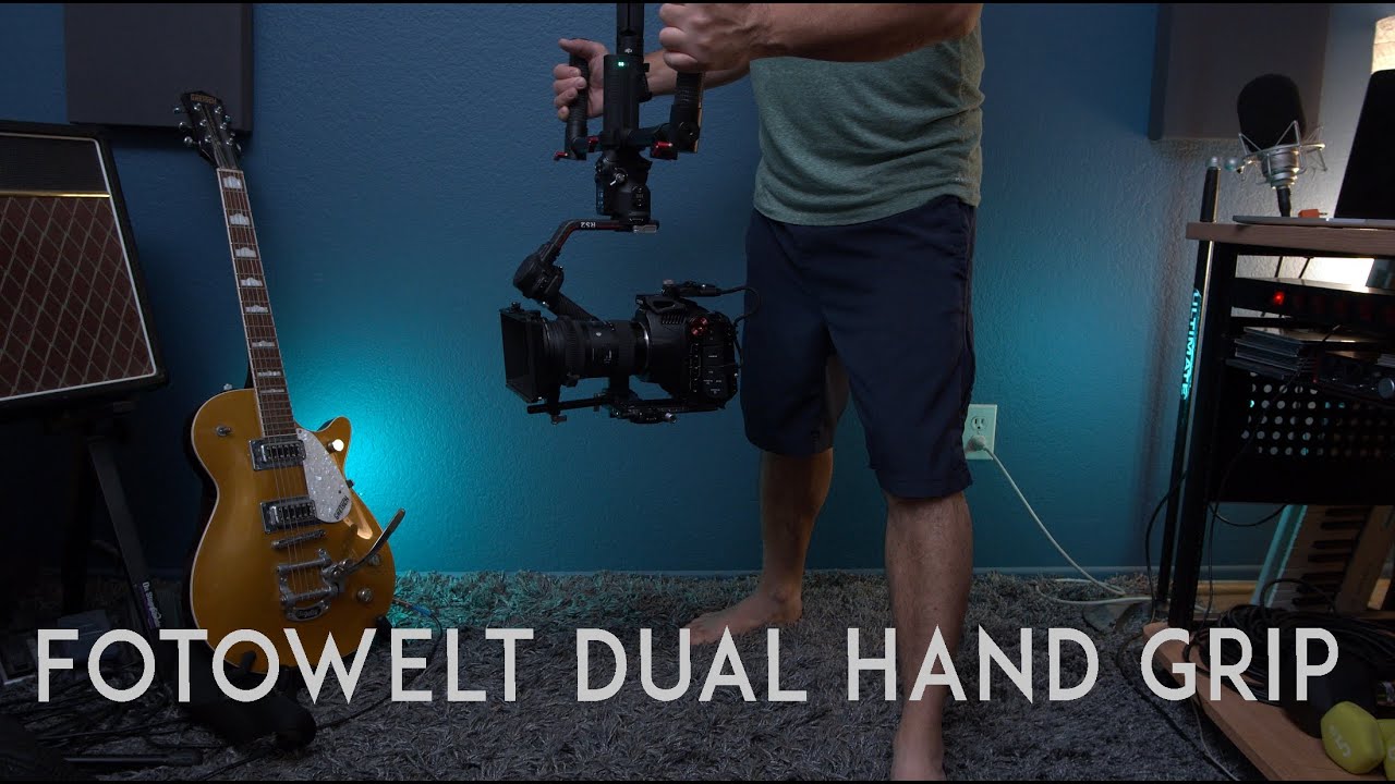 Fotowelt Dual Hand Grip.. A great addition to my kit! - YouTube
