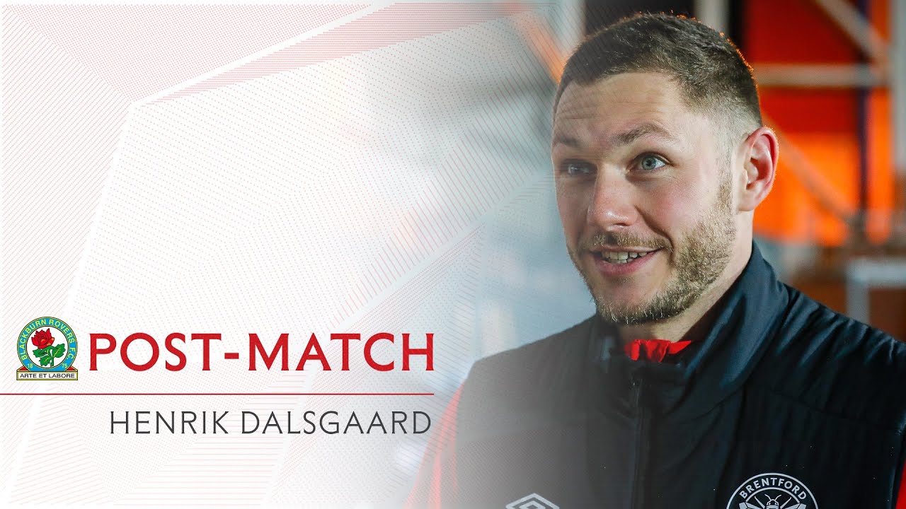 POST-MATCH | Henrik Dalsgaard on 1-0 Blackburn victory - YouTube
