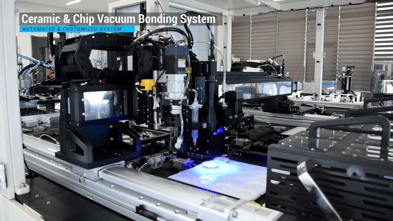 Ceramic & Chip Vacuum Bonding System (납땜장비) - YouTube