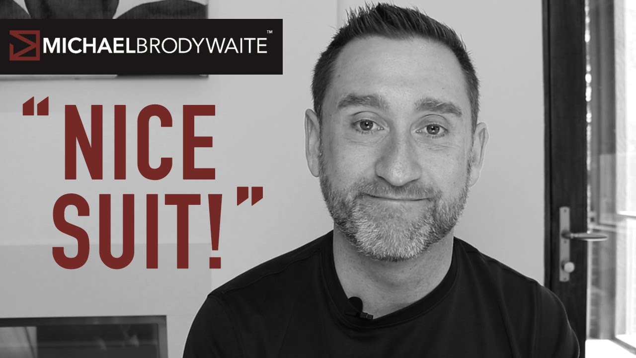 How to Take a Compliment | Michael Brody-Waite - YouTube