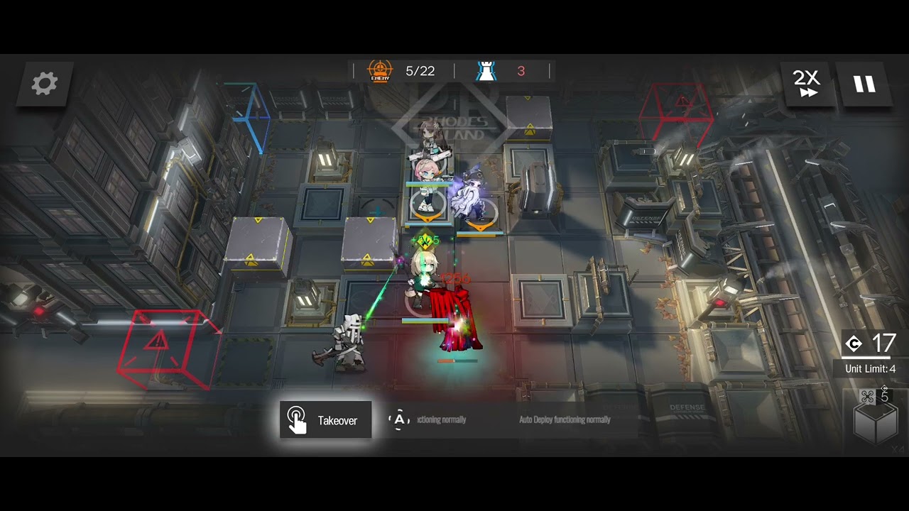 [Arknights] Underflow & Co. vs Sarkas Wither Devourer - YouTube