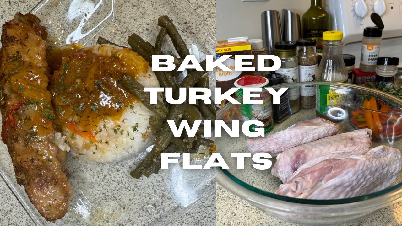 Tony’s Injected Baked Turkey Wings Flats - YouTube