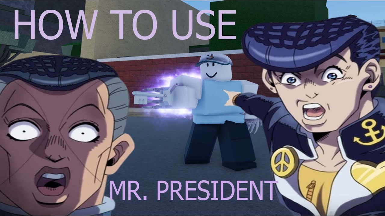 How to use Mr.President [YBA] - YouTube