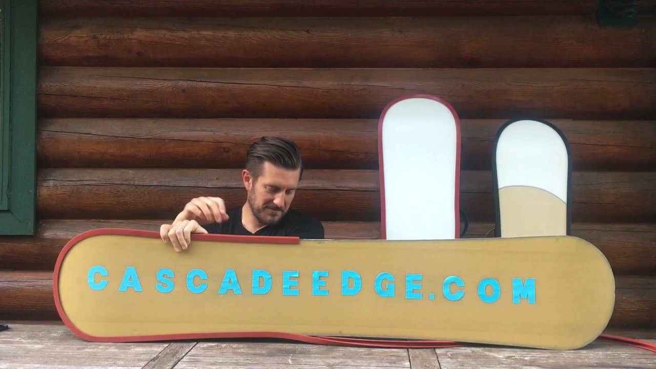 How to Install a Snowboard Edge Wrap/Protector - Cascade Edge ...