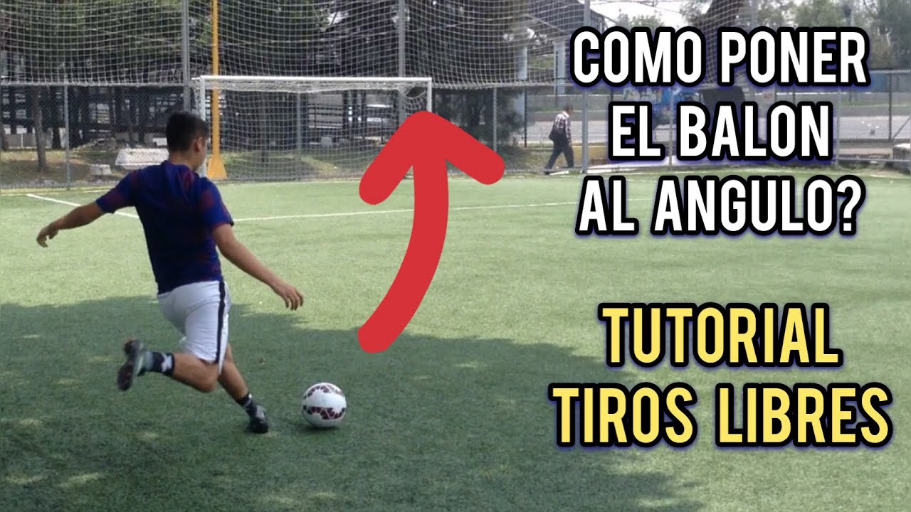 Como colocar el balón al ángulo? - Tutorial TopBin Tiros Libres - YouTube
