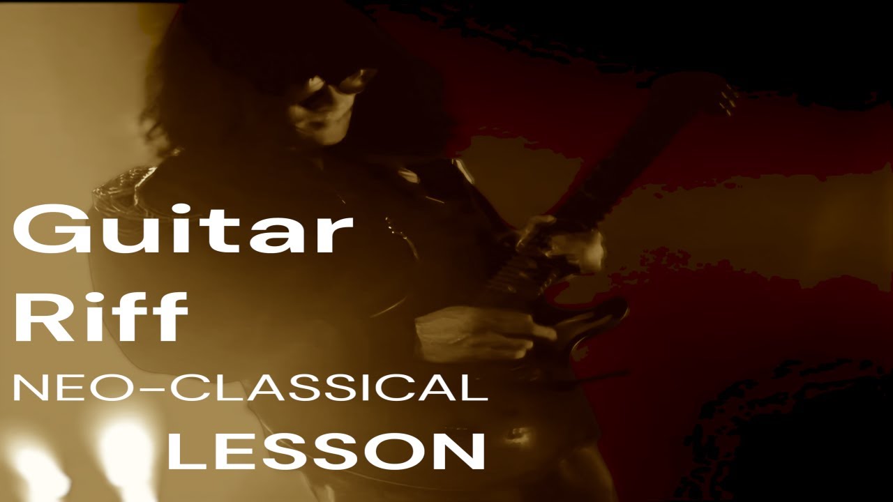 Guitar Riff Neo-Classical Lesson! - YouTube