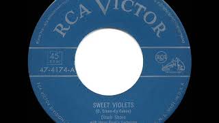 SWEET VIOLETS Lyrics - DINAH SHORE | eLyrics.net