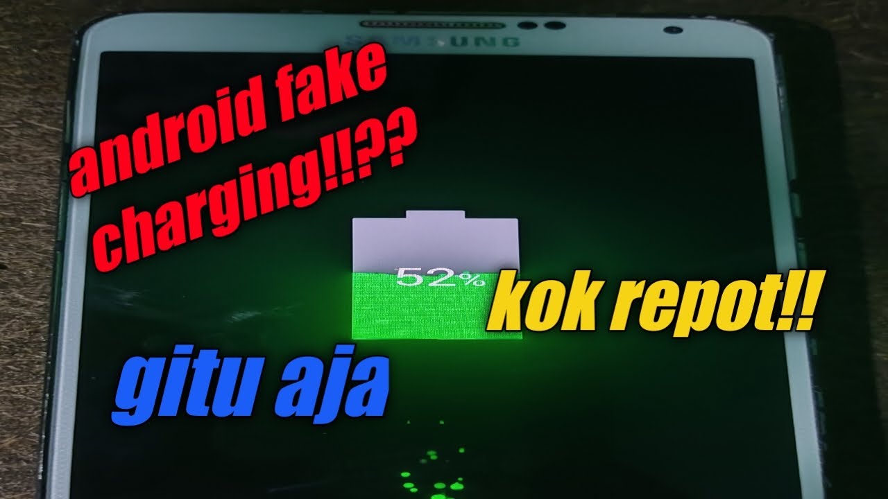 samsung note3 fake charging #samsung #tutorial - YouTube