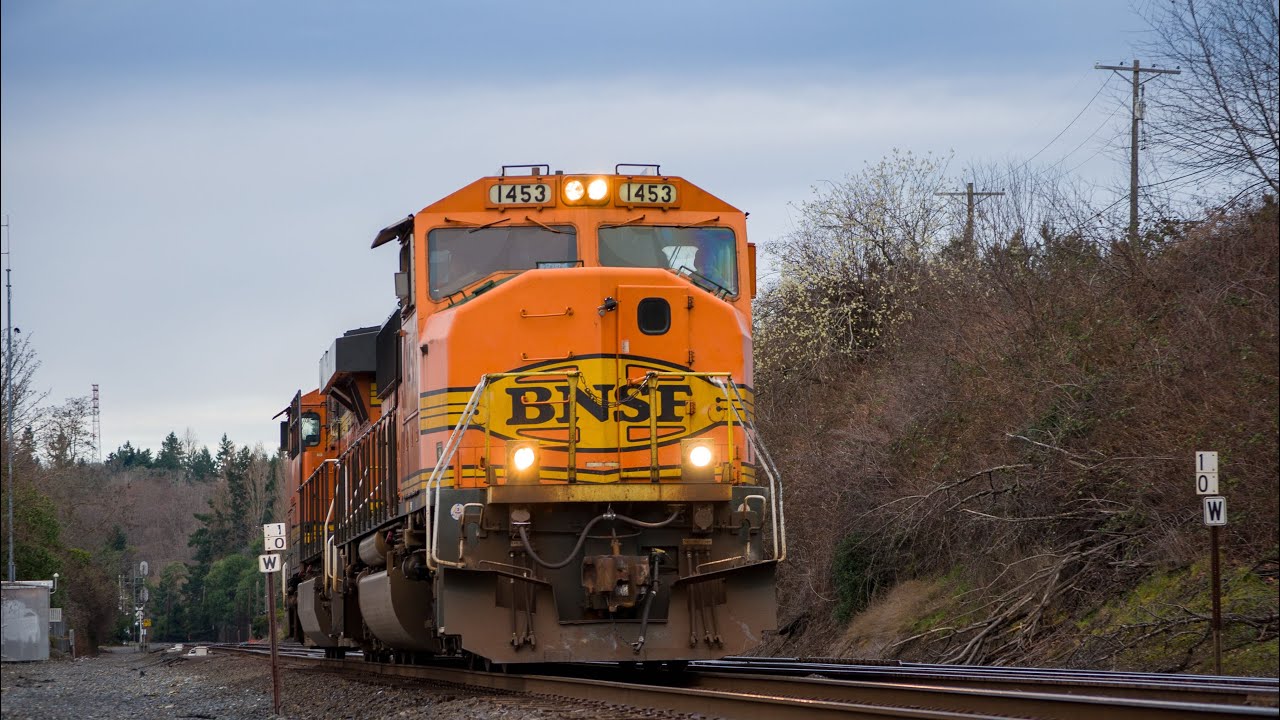 A Afternoon At Titlow With BNSF 1453! - YouTube
