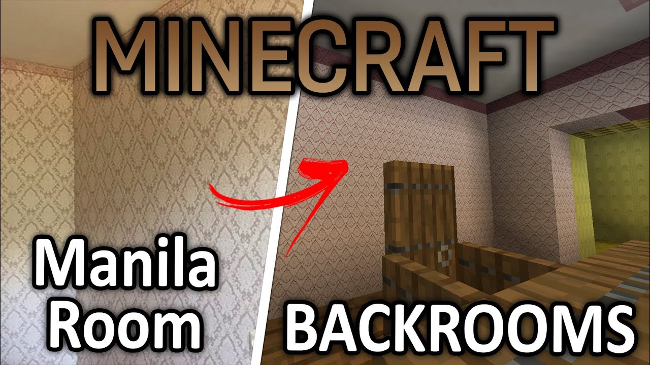 Construindo a Manila Room no MINECRAFT - Backrooms - YouTube