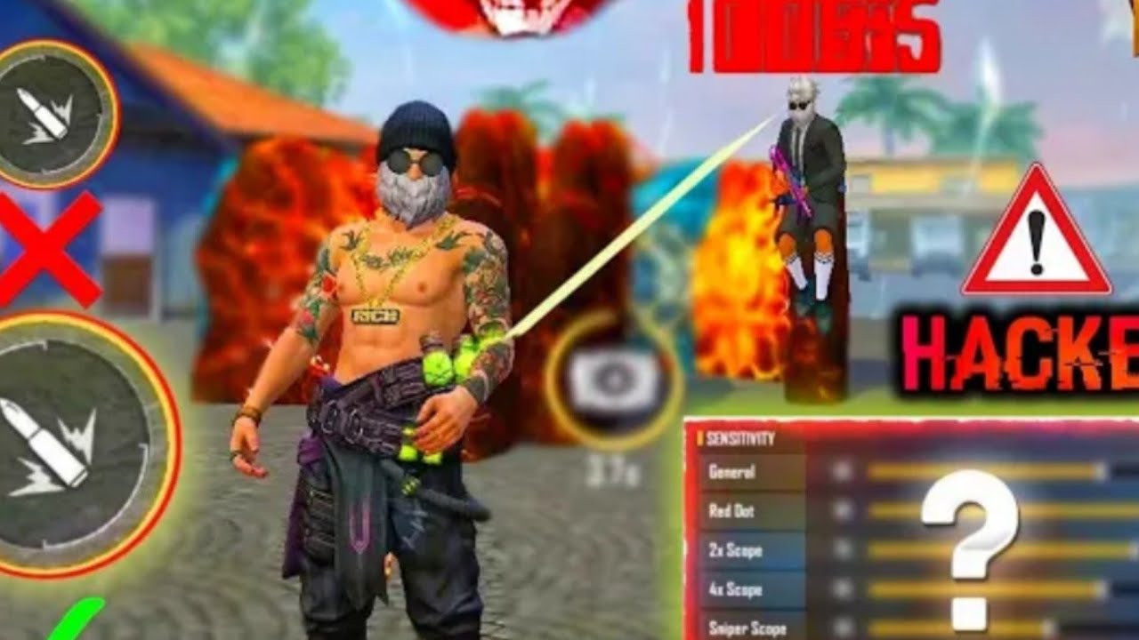 New update free fire setting👽| Secret Headshot Settings | free fire pc ...