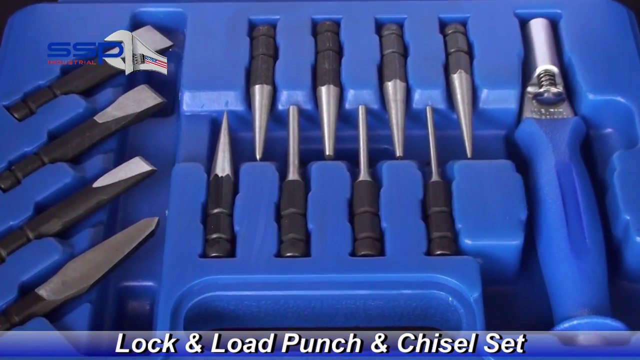 SSP 14 Piece Chisel and Punch Set - YouTube