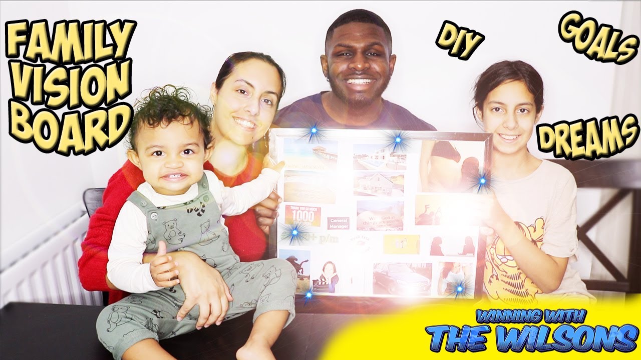 How to Make a Family Vision Board- DIY- Family Goals - YouTube