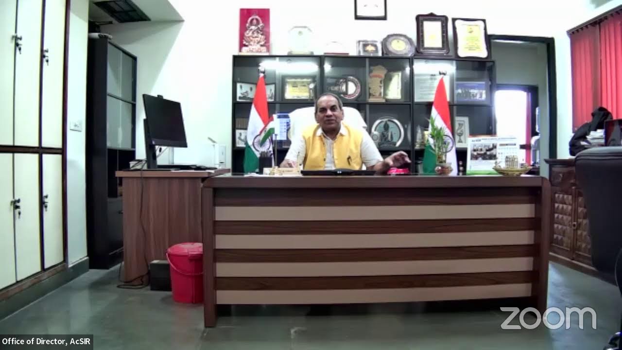 Address by the Director, AcSIR to students at the start of August 2022 ...