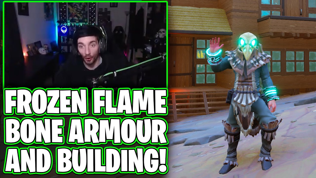 Upgrading to Bone Armour and Starting my Base! | Frozen Flame EP 4 | Caztecx - YouTube