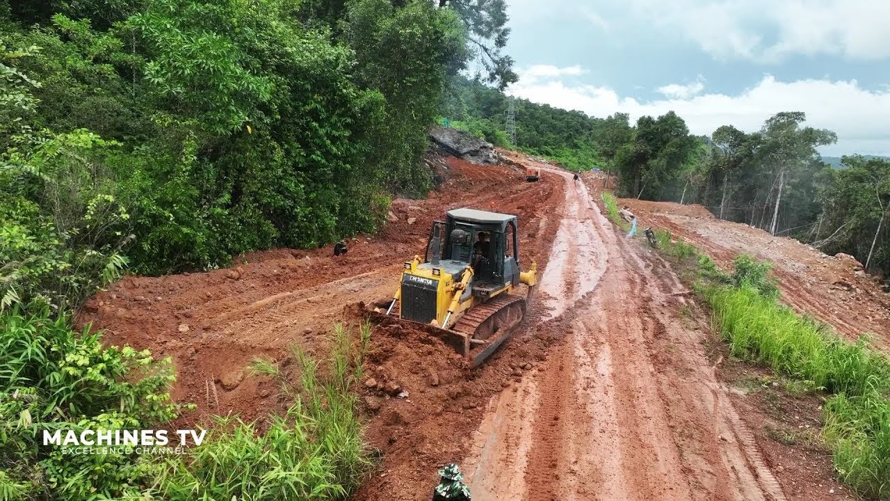 Incredible Project Power Mega Bulldozer Building Mountain Road ...