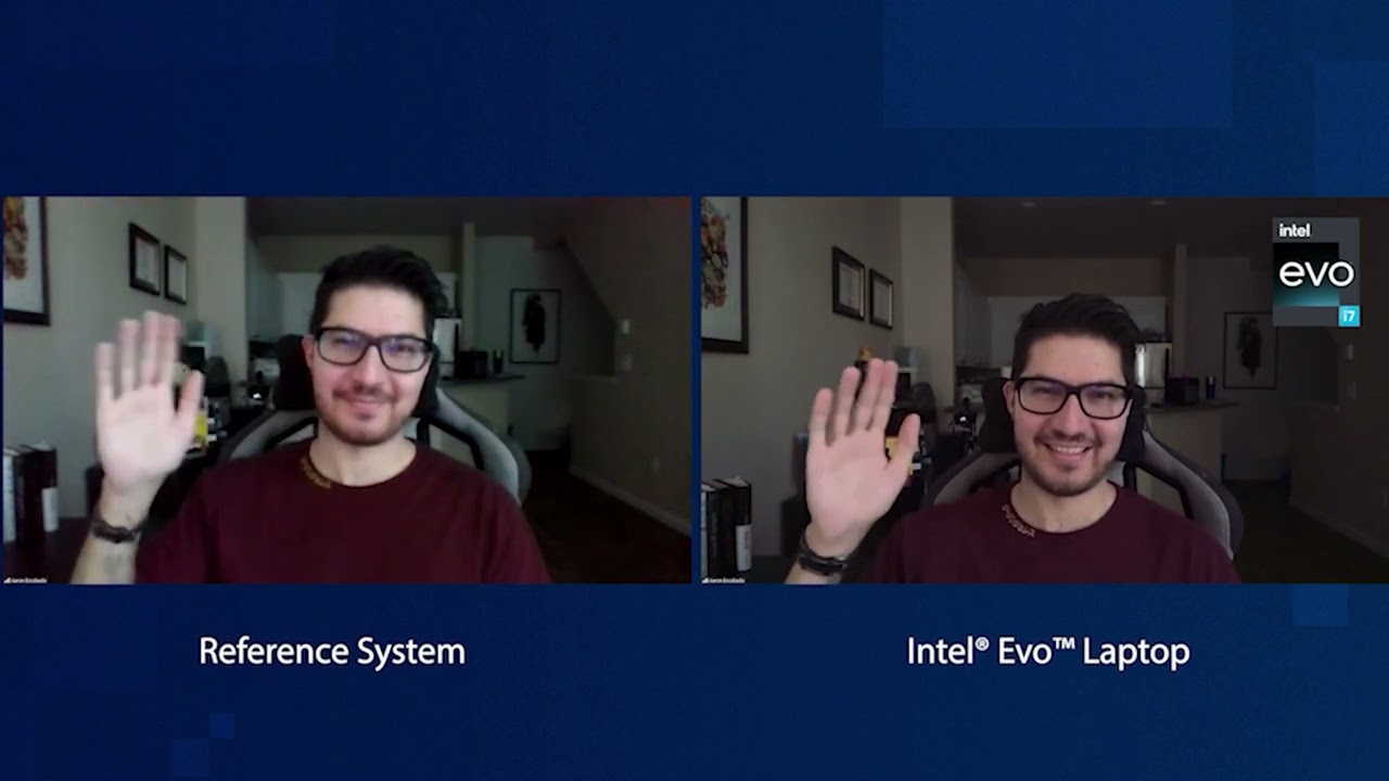 Intel Evo: Intelligent Collaboration Experience Demo - YouTube