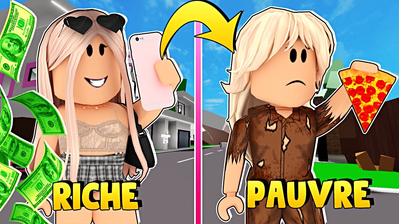 DE RICHE A PAUVRE SUR BROOKHAVEN | ROBLOX BROOKHAVEN RP | MISLICIOUS ...