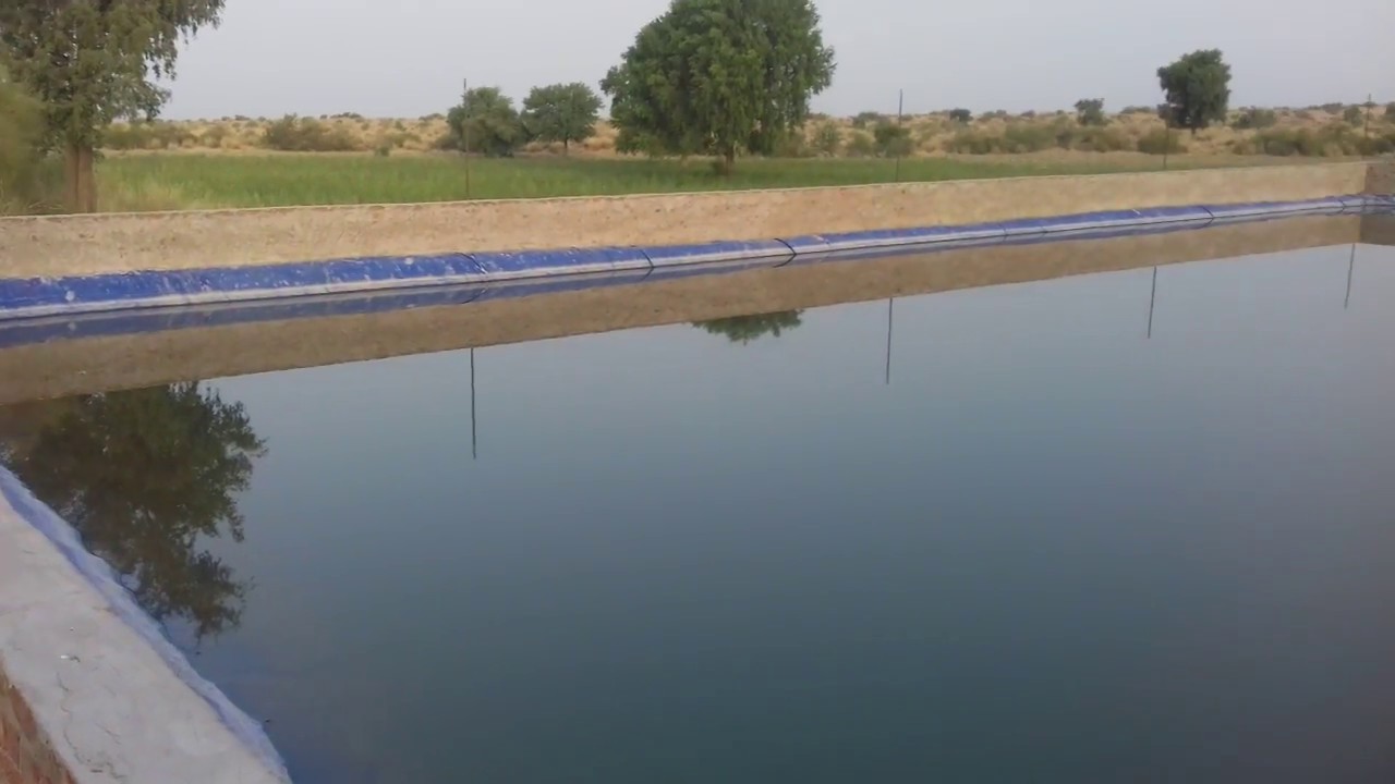 Water dam from farming (water storage tank) - YouTube