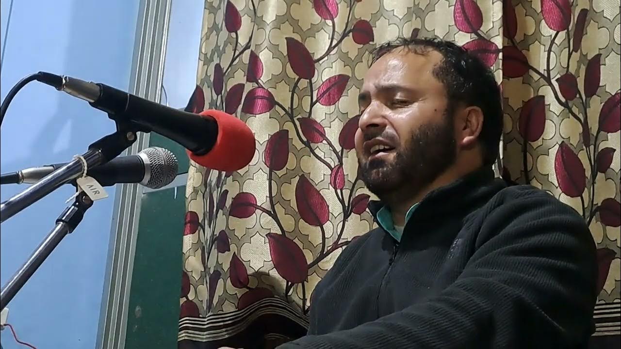 singer: gh mohd bulbul/ mehfil at dangerpora/ 13 march 2025 - YouTube