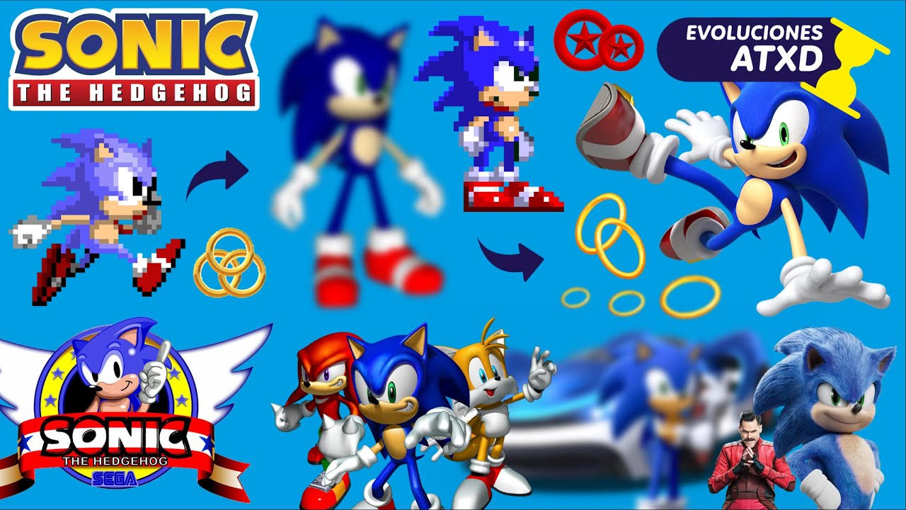 Evolución 2.0 de Sonic (1991 - 2021) | ATXD ⏳ - YouTube