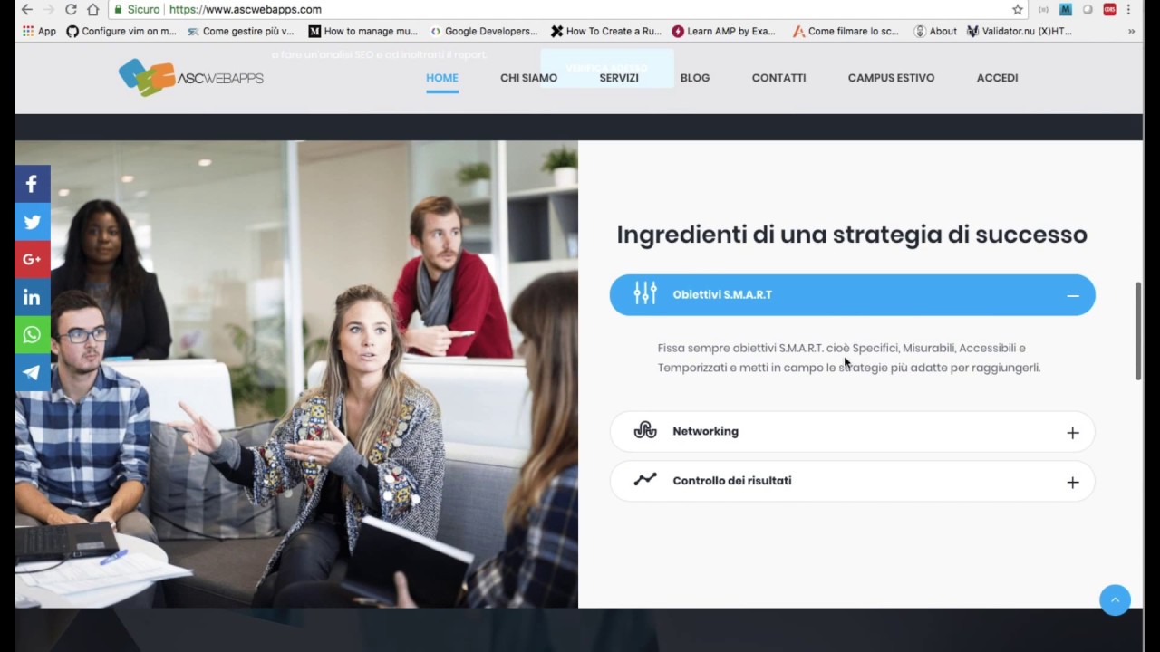 Video promo Sito Web ASC Web Apps - YouTube
