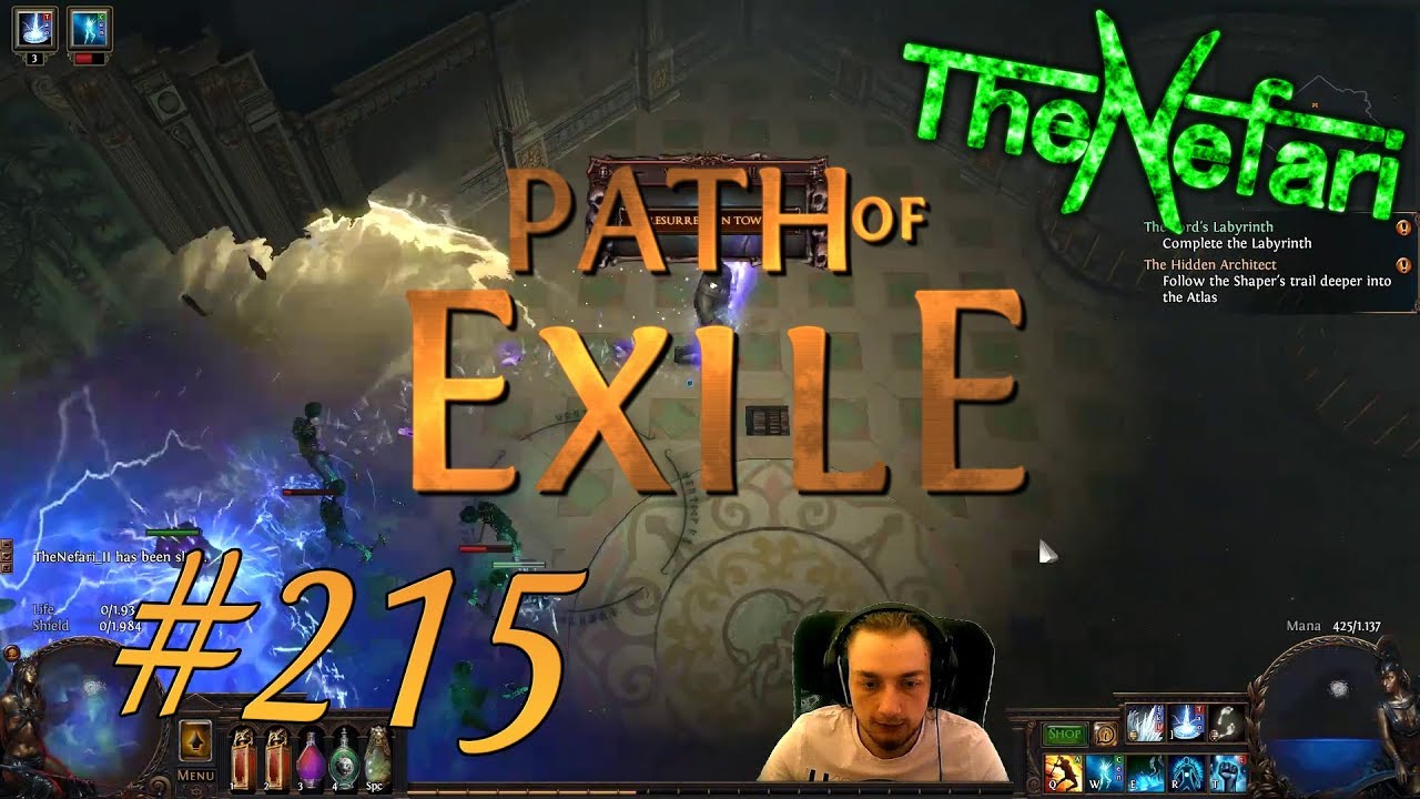 Path of Exile #215 Madness in the Uber Labyrinth 4 IZARO CHEATS - YouTube