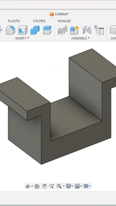 Fusion360 Part Modeling Tutorial-60 #design #3dmodeling #modelingtutorial #engineering#fusion360 ...