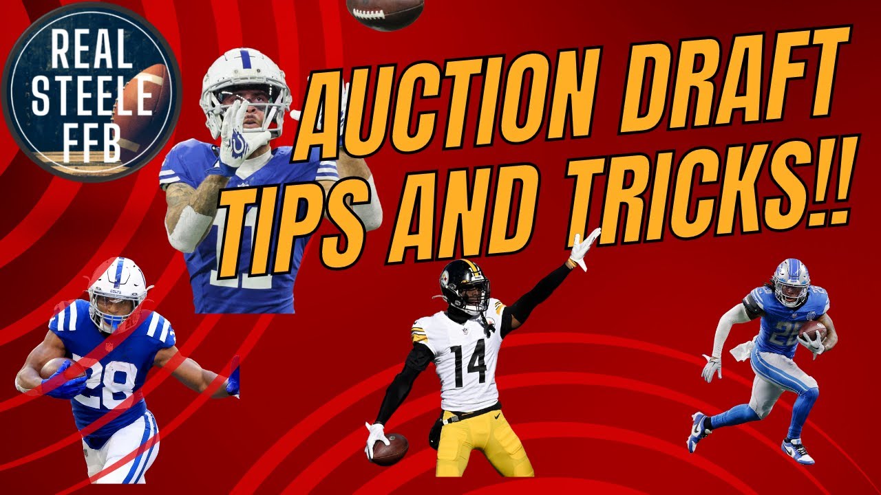 Dominate Your Auction Draft With These Tips and Tricks!! Fantasy ...