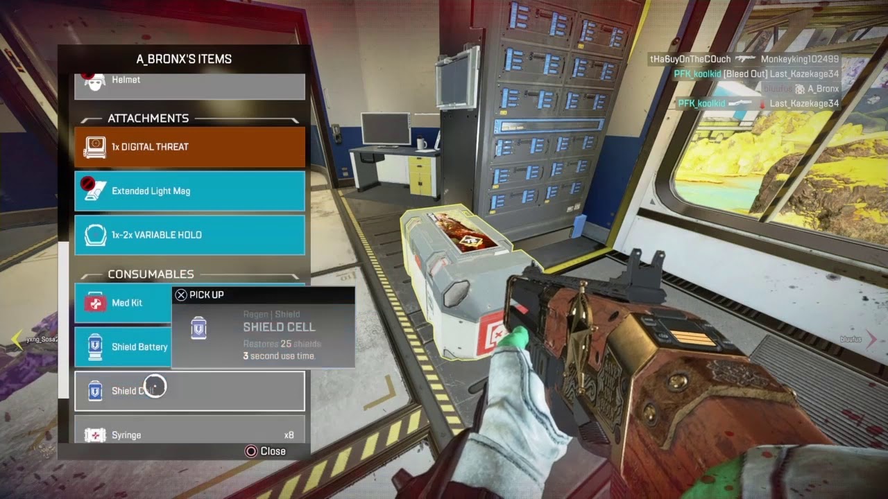 9 kill game on APEX - YouTube