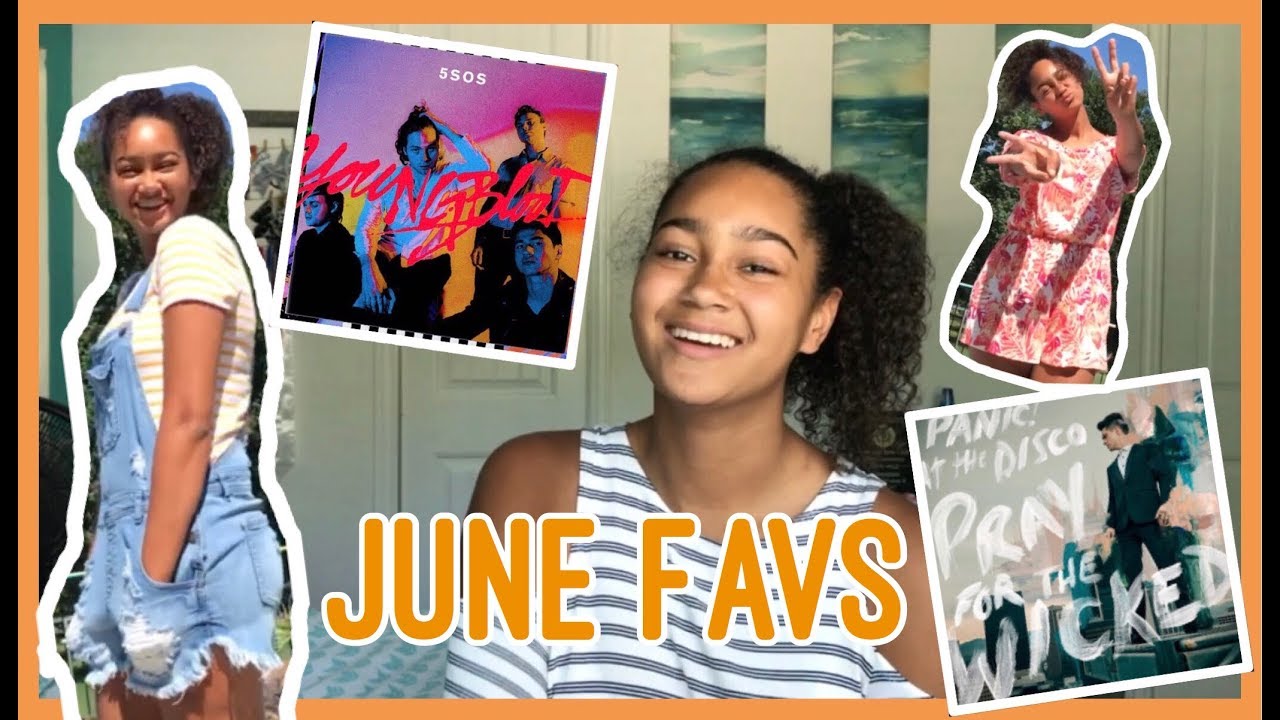 My June Favorites | Clothes, Music, Youtubers! - YouTube