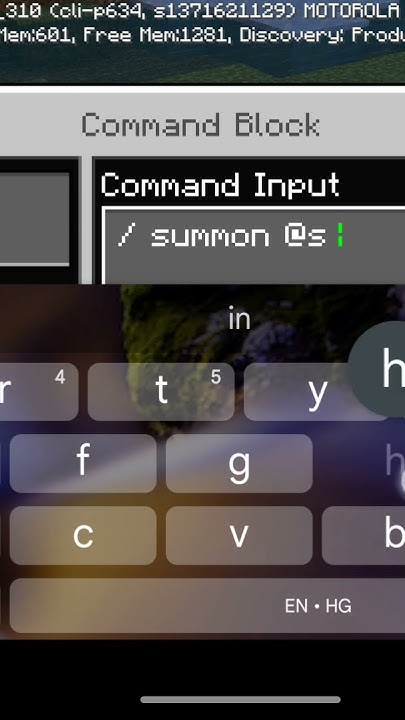 How I try to spawn herobrine with command block in Minecraft. Imrul ...