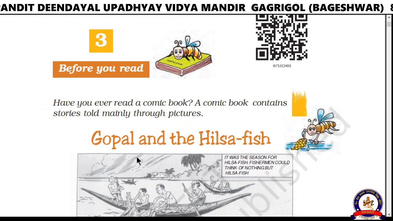 Class 7 English Honeycomb Chapter 3 Gopal And The Hilsa fish class-7-english-honeycomb-chapter-3-gopal-and-the-hilsa-fish