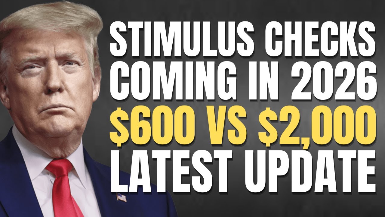 $600 REBATE STIMULUS CHECK UPDATE | $600 VS $200 STIMULUS - YouTube
