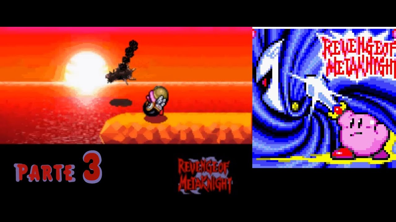 (SNES) Kirby Super Star Gameplay [Parte 3 - Revenge of Meta Knight ...