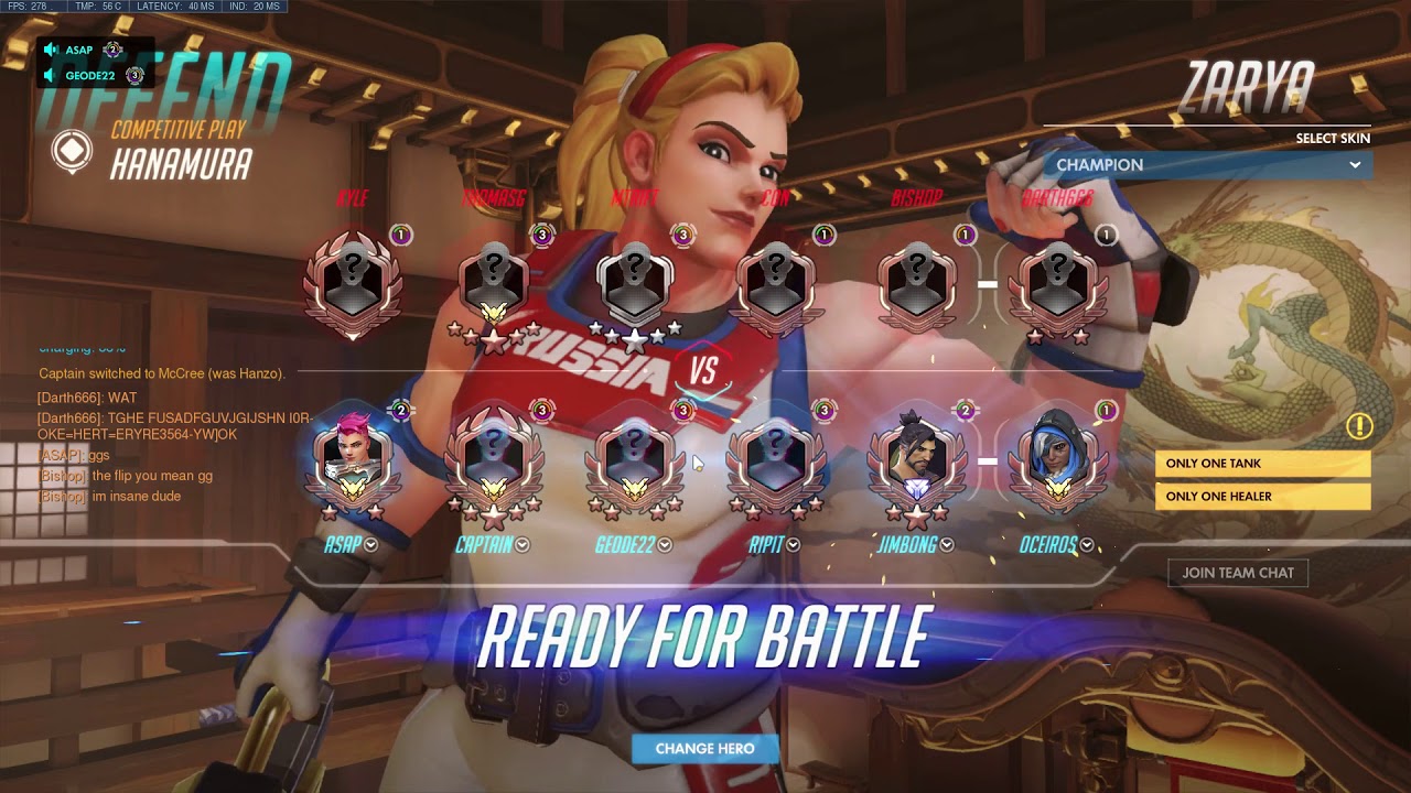 Overwatch Gameplay #7 Dva/Zarya - YouTube