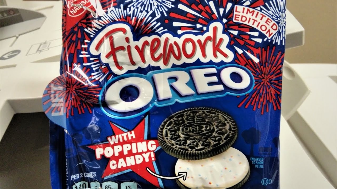 Firework Oreo With Popping Candy....... - YouTube