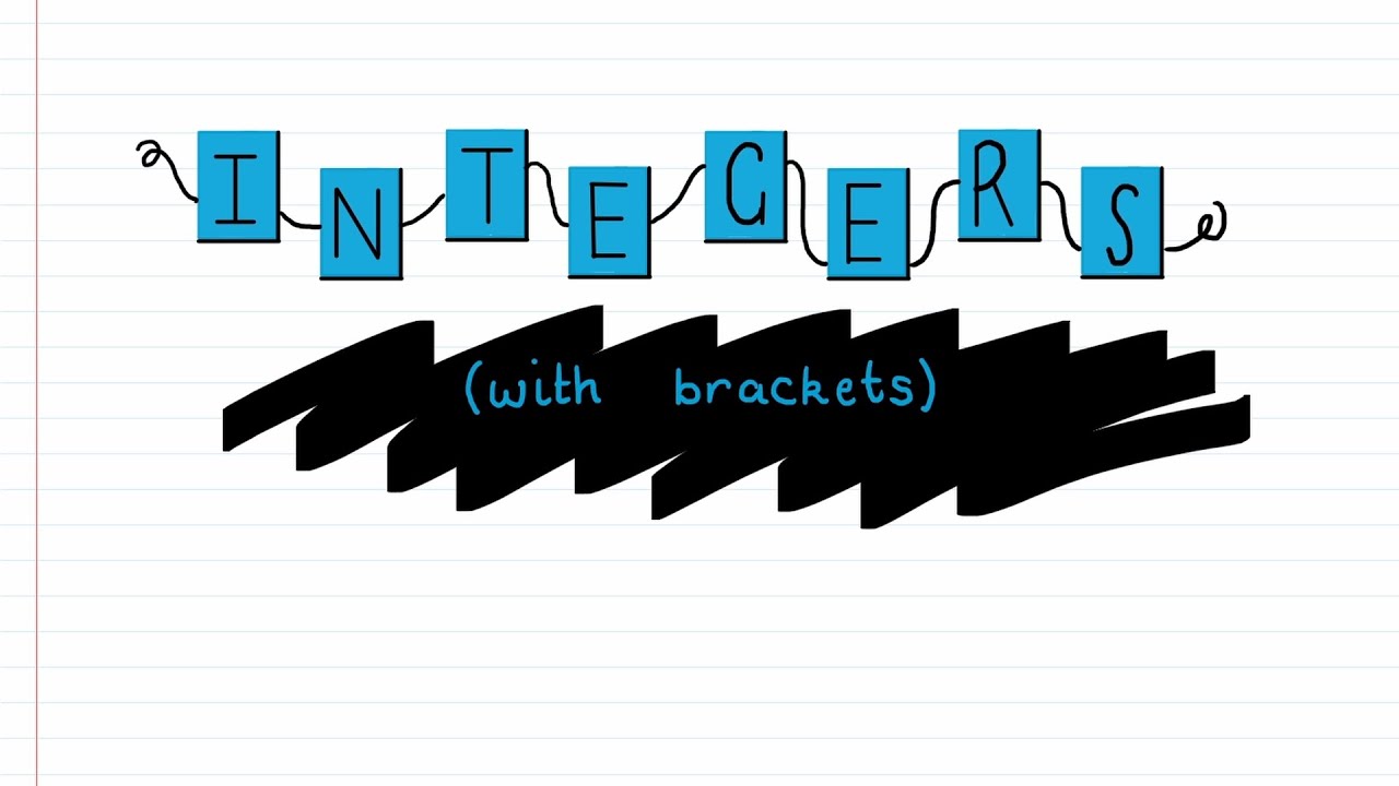 Calculating Integers with Brackets - YouTube