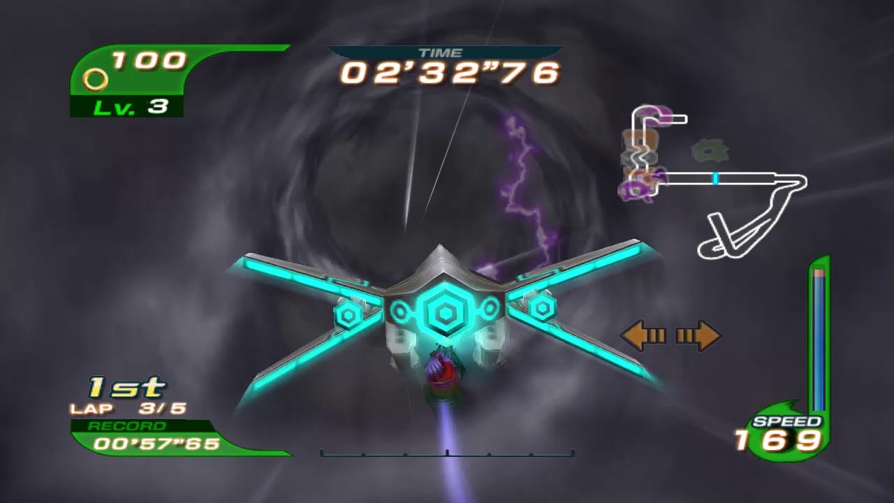 Sonic Riders "Intro"-Gameplay: BABYLON GARDEN (PC) - YouTube