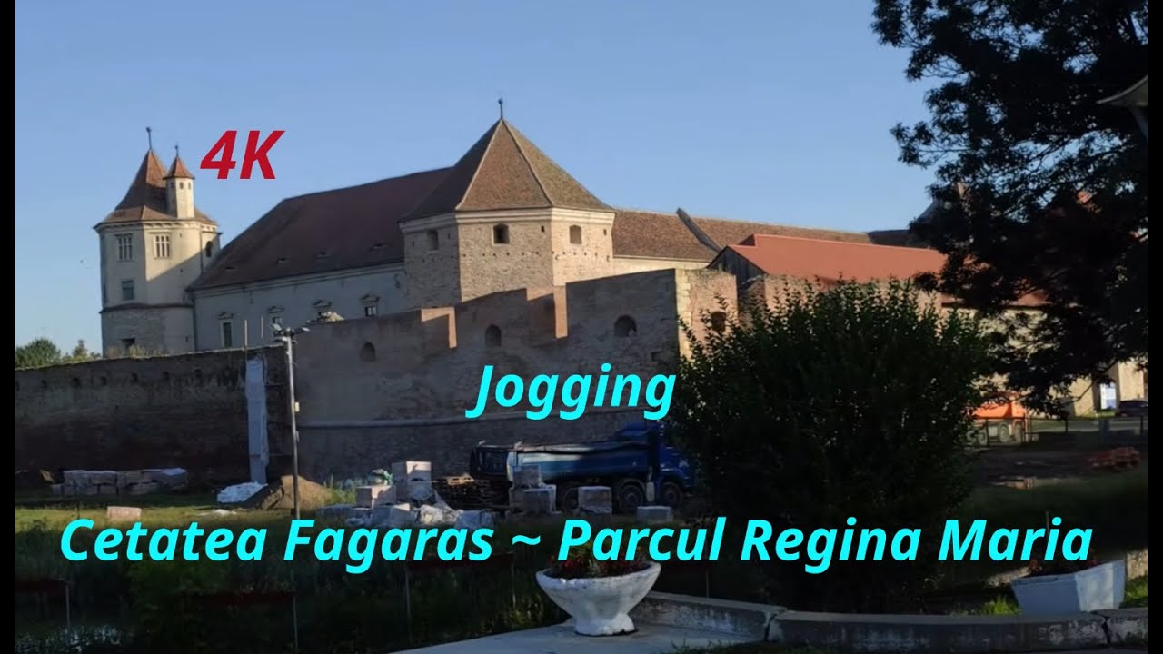 #Jogging Castelul #Fagaras exterior ~ #Centru ~ #Parcul Regina Maria ...