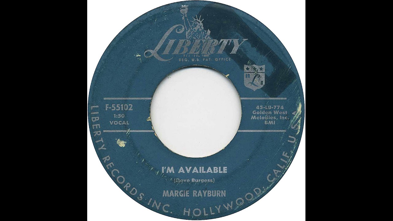 I'm Available - Margie Rayburn - YouTube