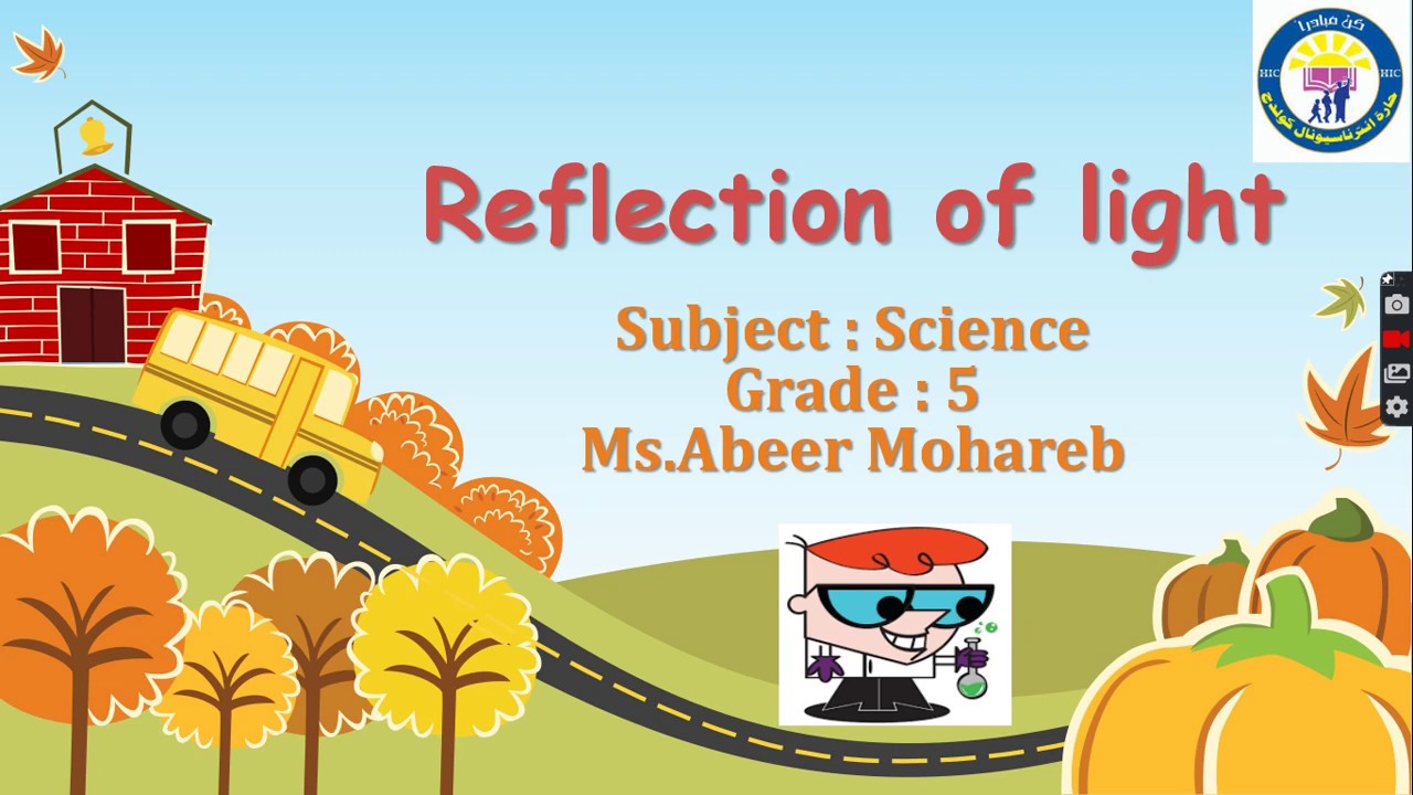 Reflection of light | grade 5 | part 1 - YouTube